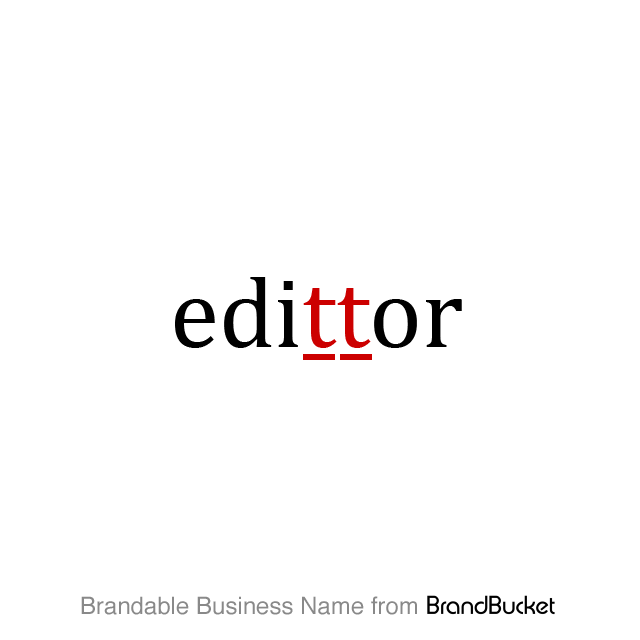 Edittor.com is For Sale | BrandBucket