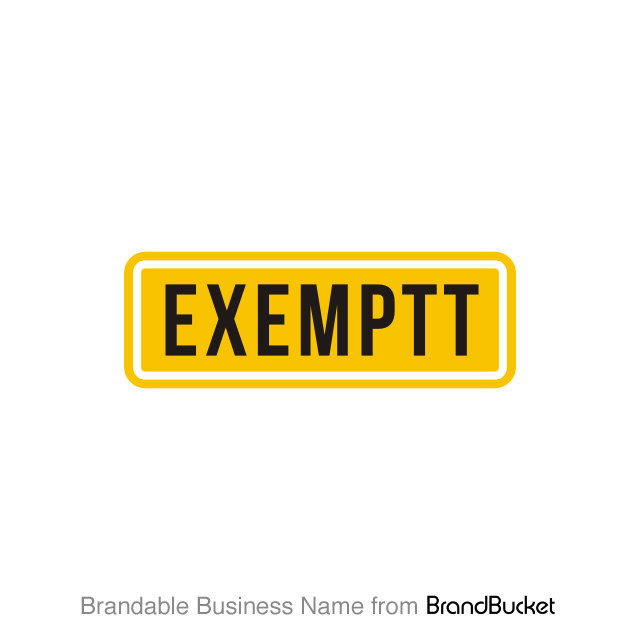 Exemptt.com is For Sale | BrandBucket