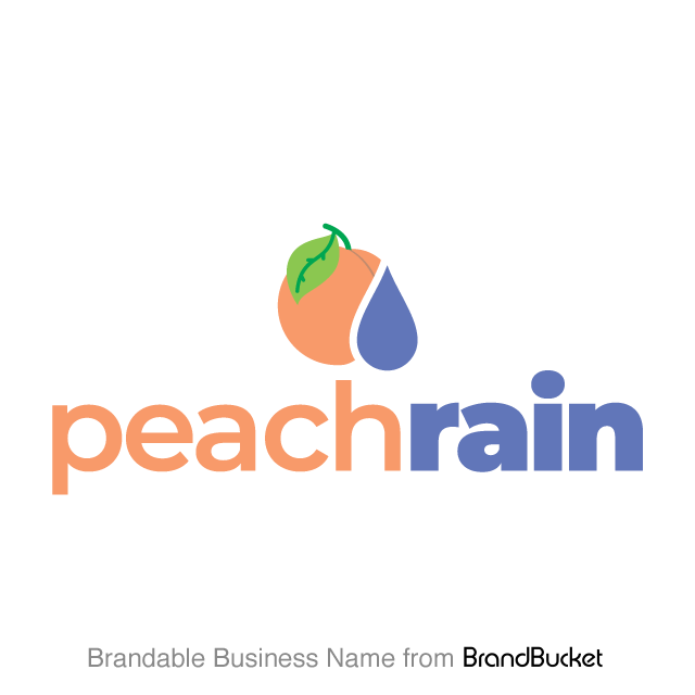 PeachRain.com is For Sale | BrandBucket