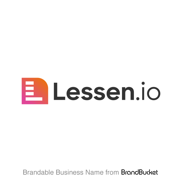 Lessen.io is For Sale | BrandBucket