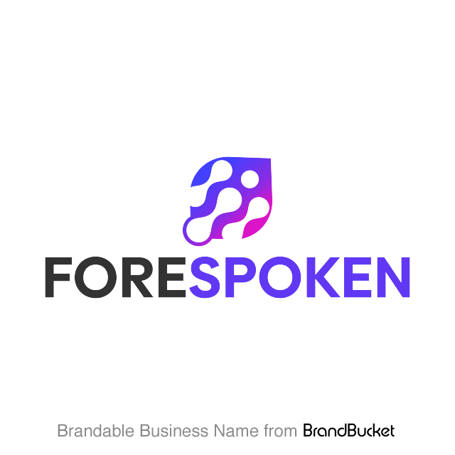 ForeSpoken.com is For Sale | BrandBucket