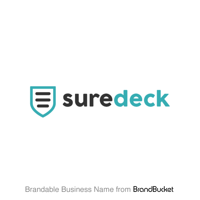 SureDeck.com is For Sale | BrandBucket